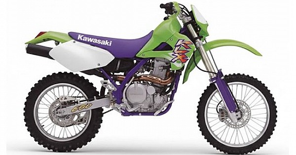 Kawasaki KLX650 R 1996 decals