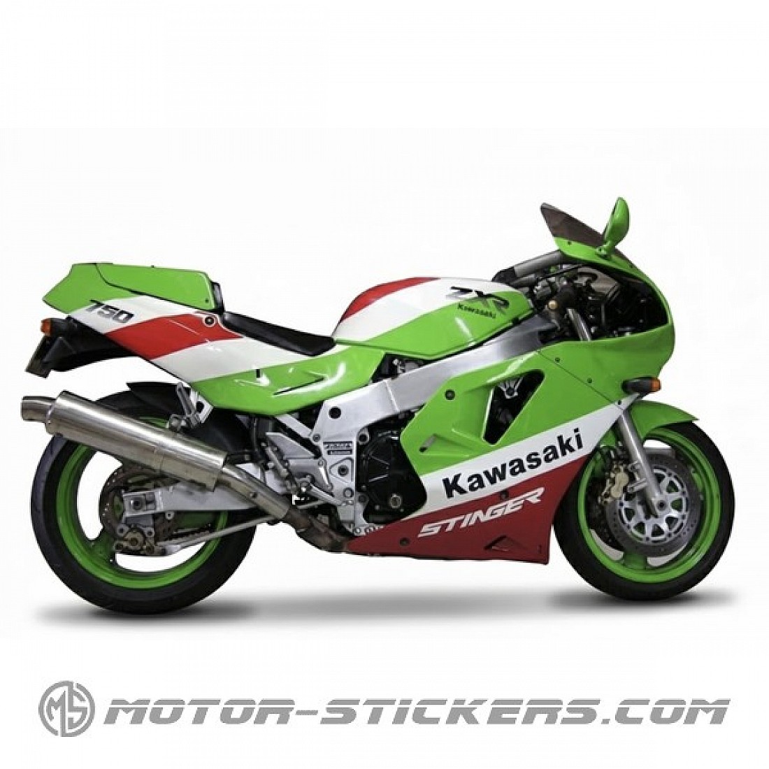 Kawasaki ZXR750 1990 decals