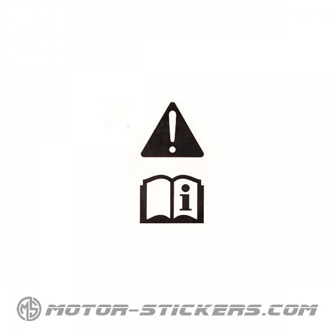 Suzuki EN125 2009 - Caution Labels decals