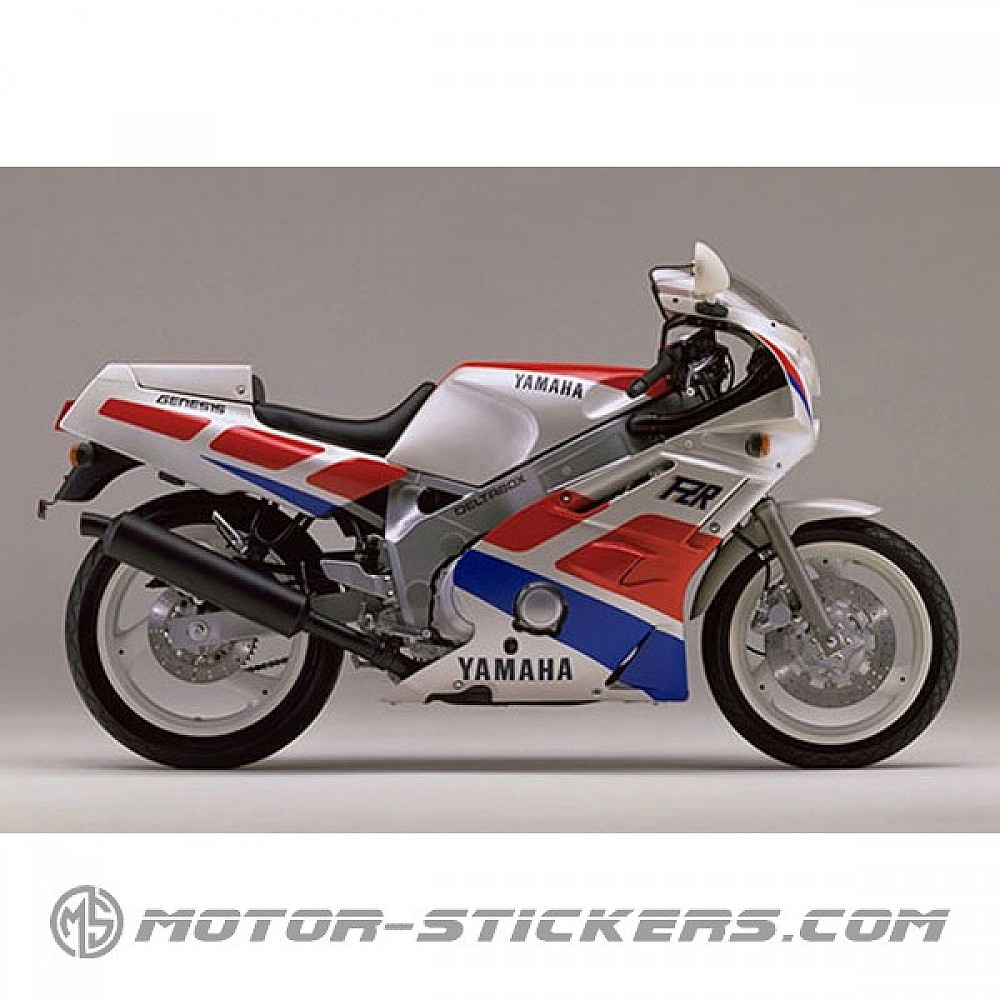Yamaha FZR600 1989 decals