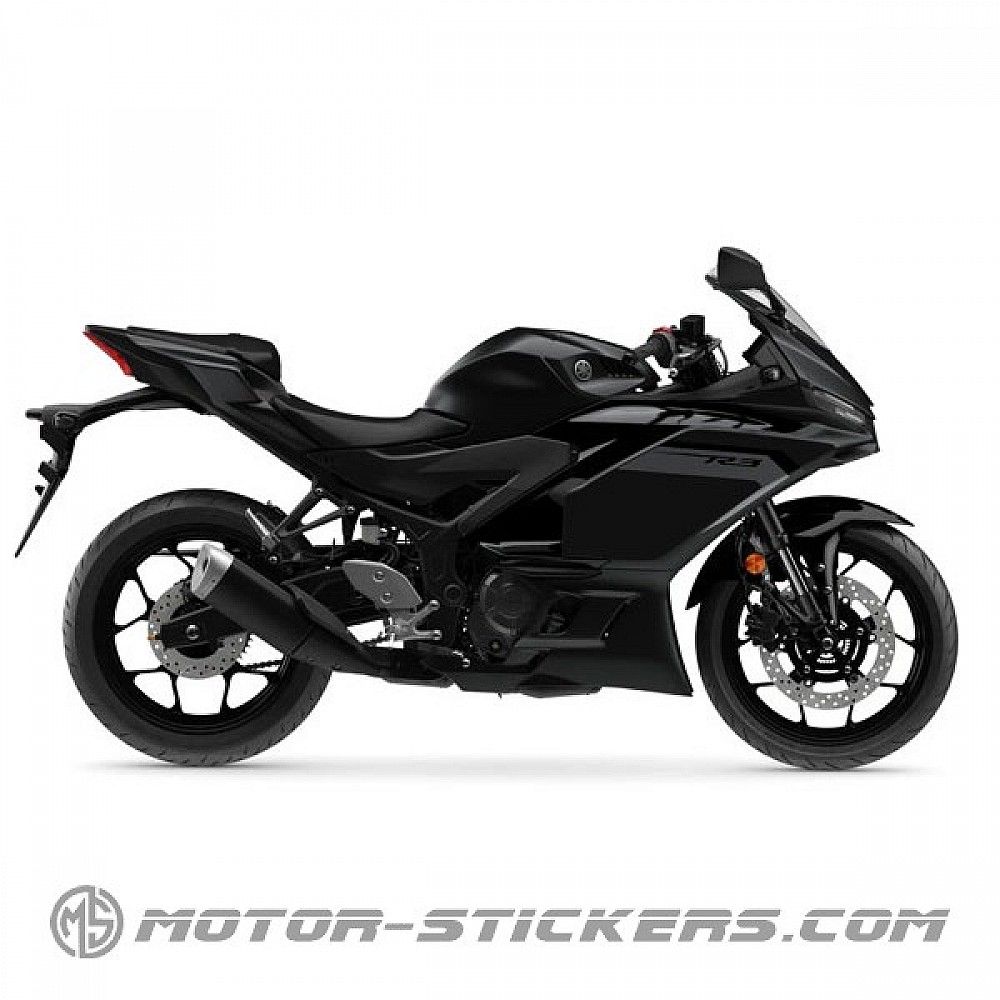 Yamaha YZF-R3 2025 stickers