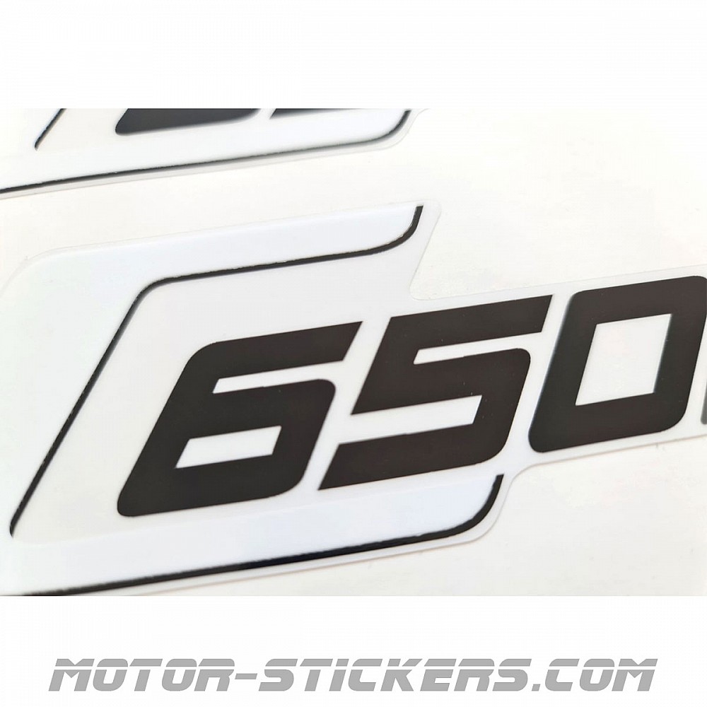 BMW C 650 Sport 2019 decals