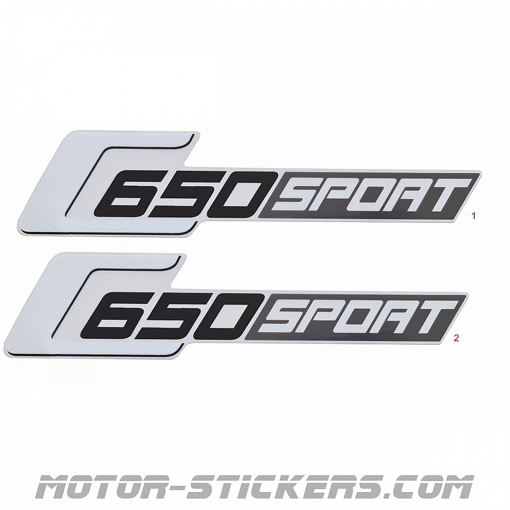 BMW C 650 Sport 2019 decals