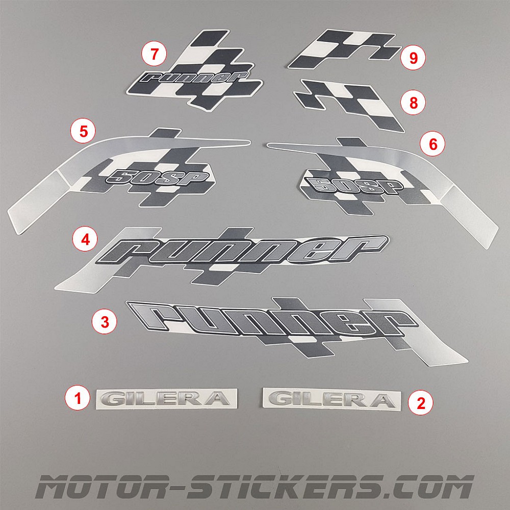 Gilera Runner 50 2012 decals