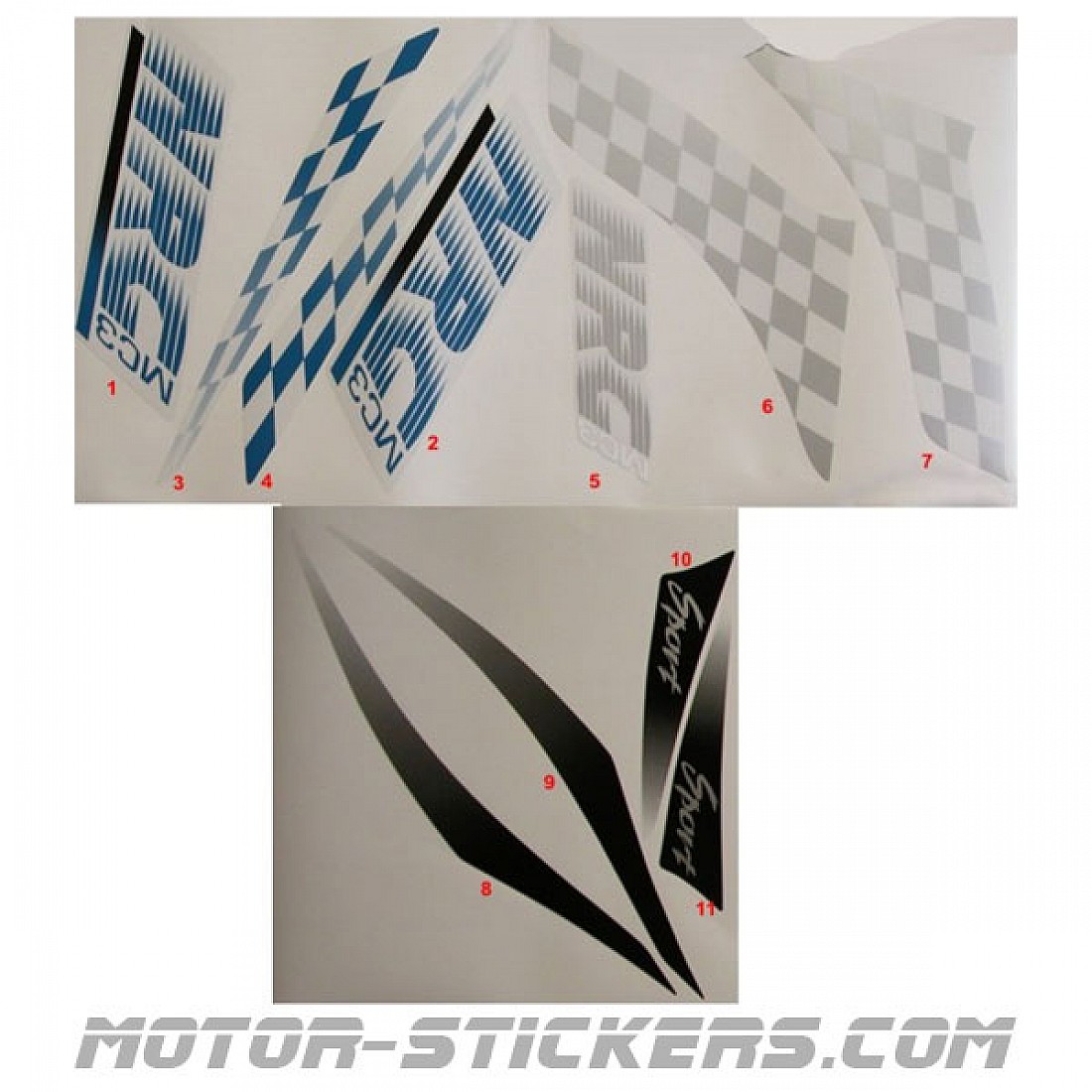 Piaggio NRG MC3 '04-2005 decals