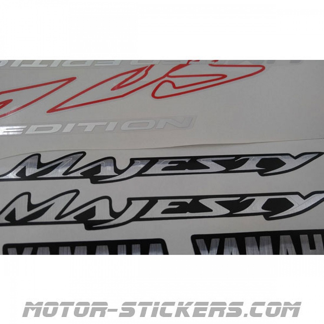 Yamaha Majesty SP 125 2006 decals