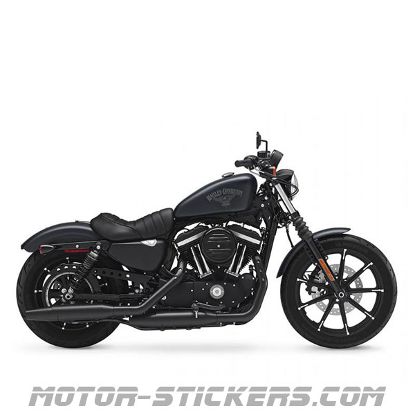 Harley Davidson Sportster 883 Iron 2016 decals