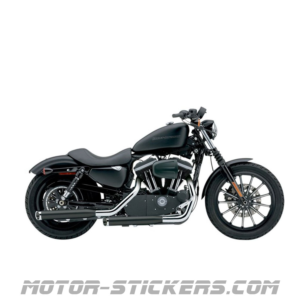 Harley Davidson XL 883N 2010 decals