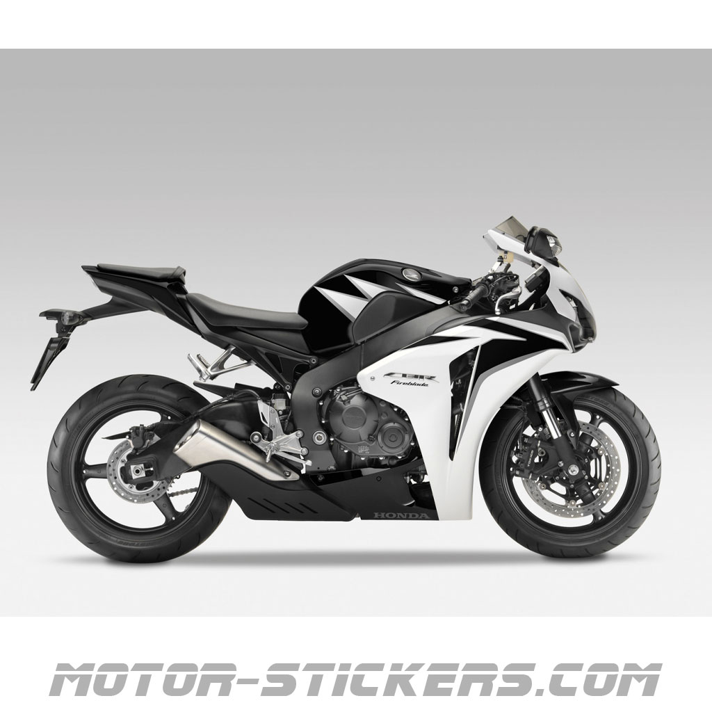 Honda CBR 1000RR Fireblade 2010 decals