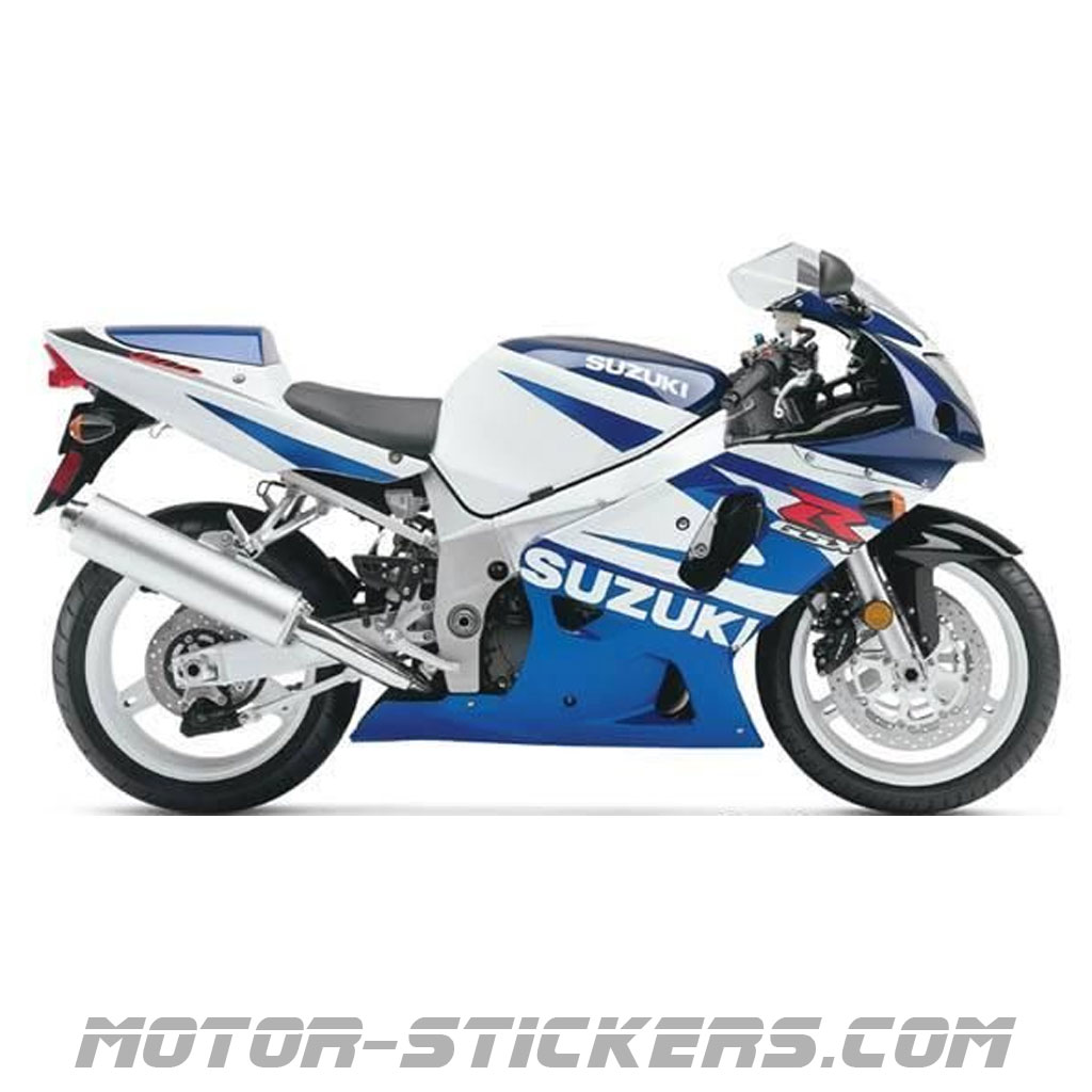 Suzuki GSX-R 600 2002 decals