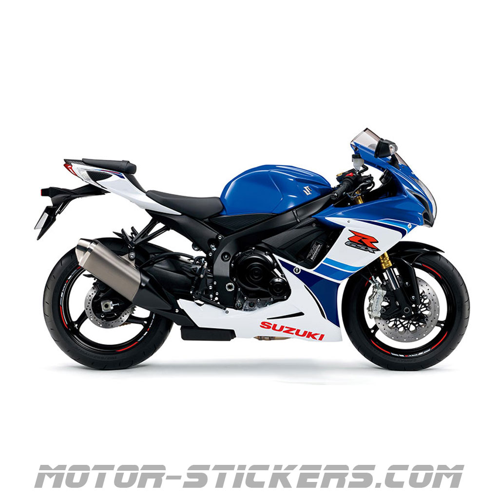 Suzuki GSX-R 600 2016 stickers