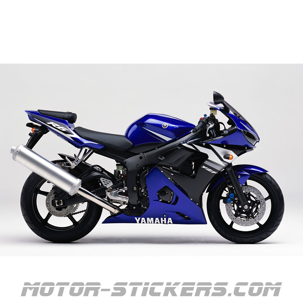 Yamaha YZF R6 2003 decals